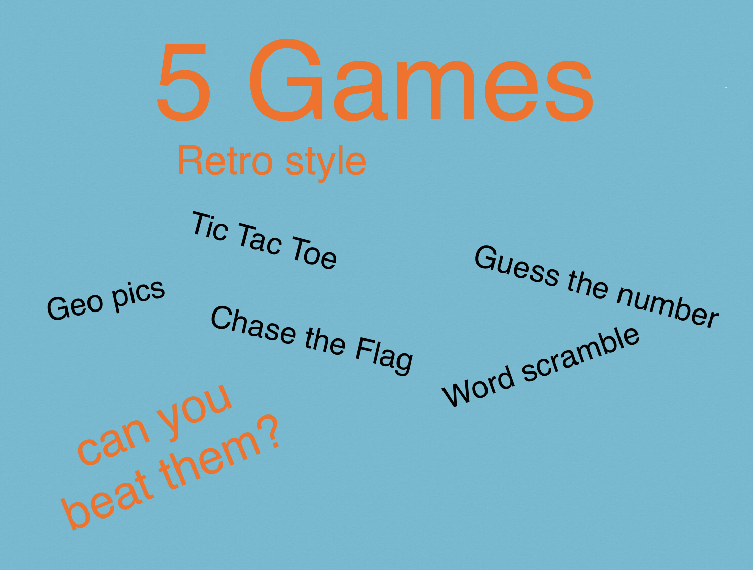 5 games collection by Arvid Reinert