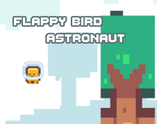 Flappy bird - Astronaut by PixelGamesWeb