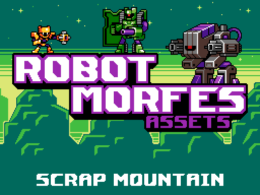 RobotMorfes Retro Assets 2 by Alb_pixel Store