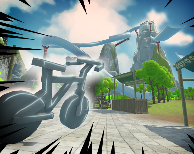 Cyclethon 3 but you're the bike by PatateNouille, Sevenso