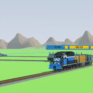 Lazy Train Game by Nathan Warden