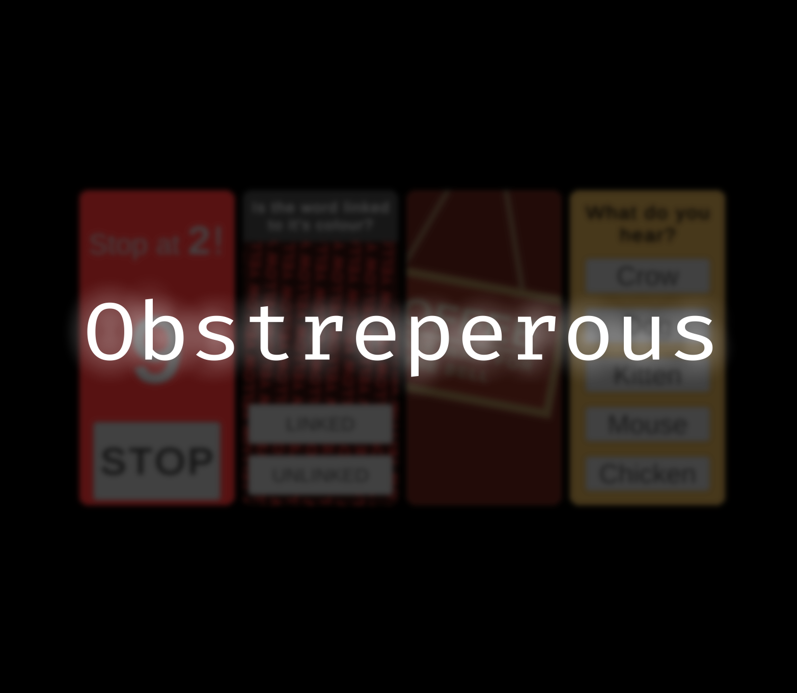 Obstreperous by rexlandish