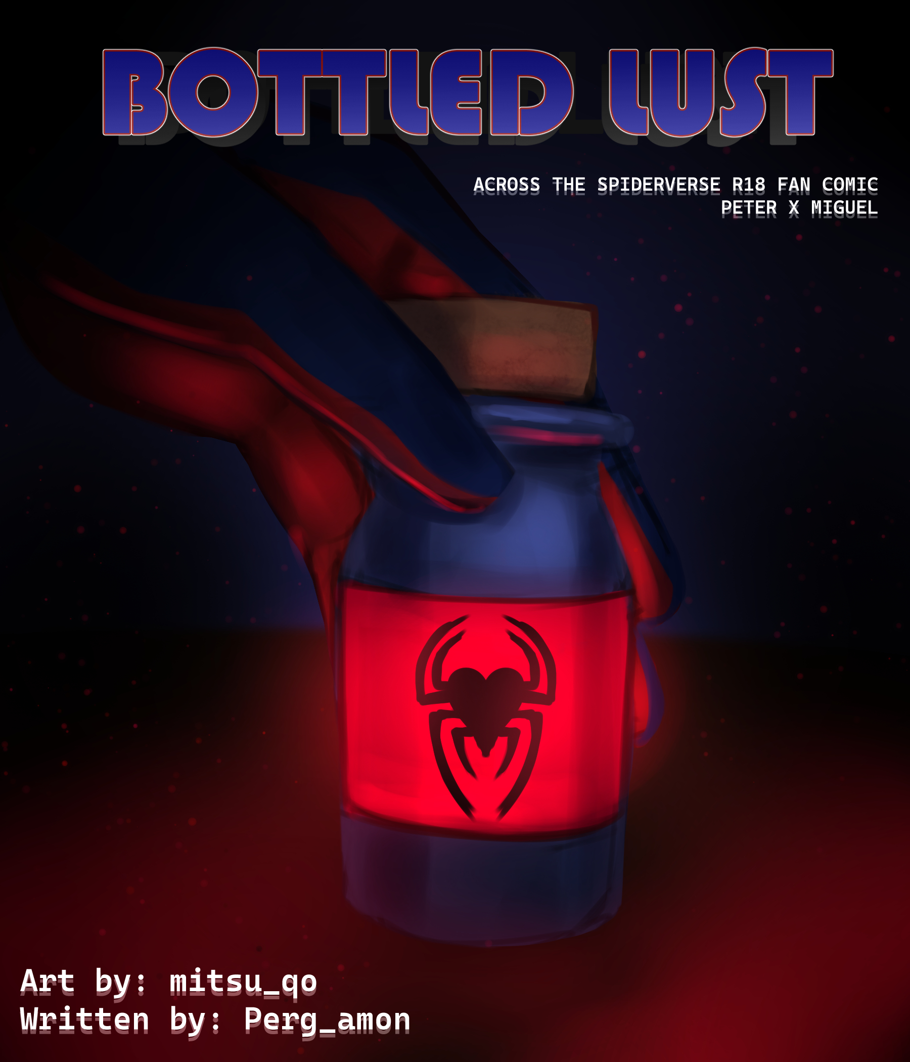 Bottled Lust (Peter/Miguel fan comic) by Mitsu and Pergamon by mitsu_qo