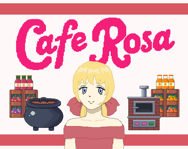 【New Released!】Cafe management simulator game "Cafe Rosa" released ...