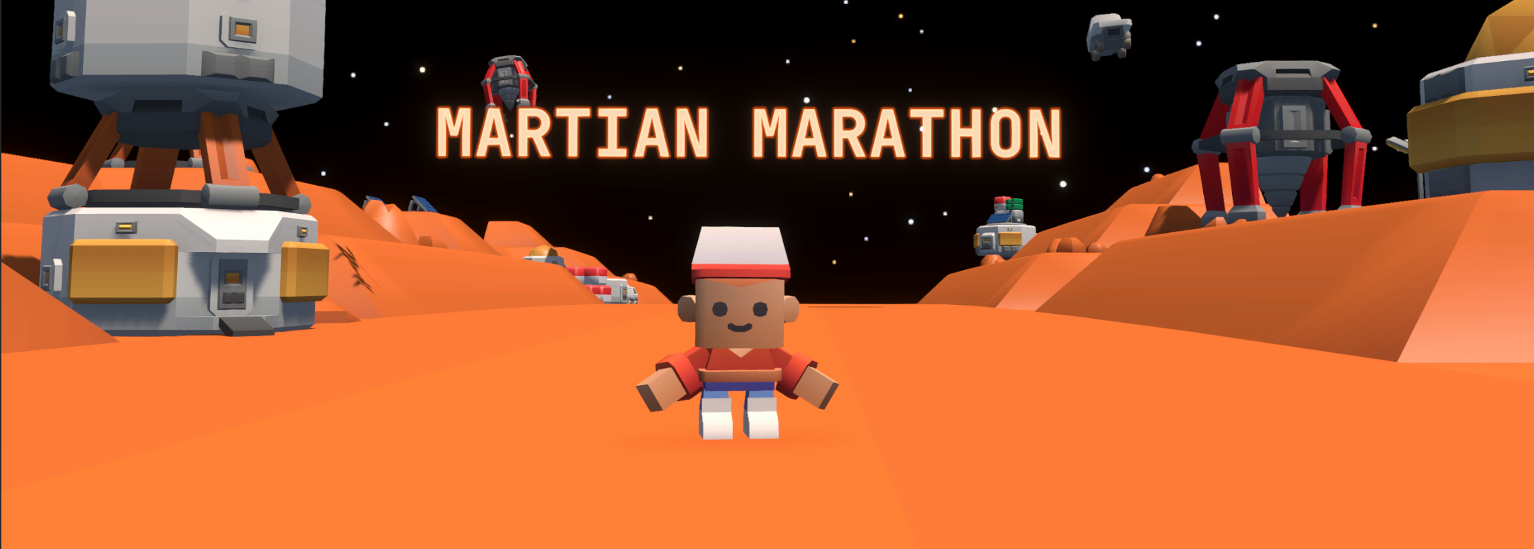 Martian Marathon by Tirt