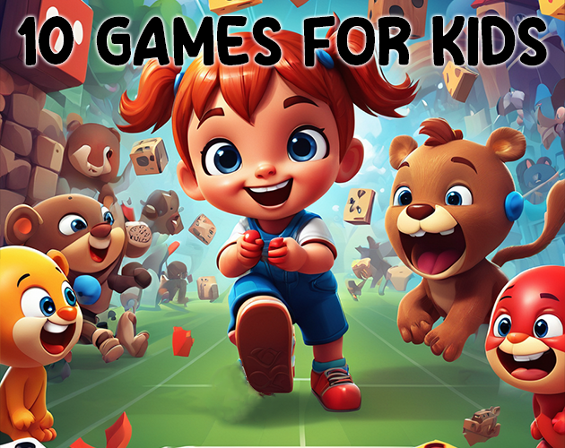 10 Games For Kids - Unity Source Code by NeonSpaceFighter