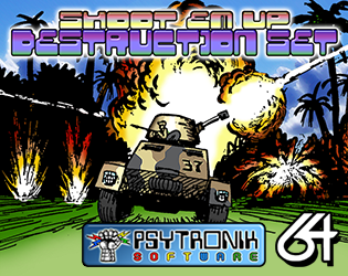 The Shoot 'Em Up Destruction Set [C64] by Psytronik Software