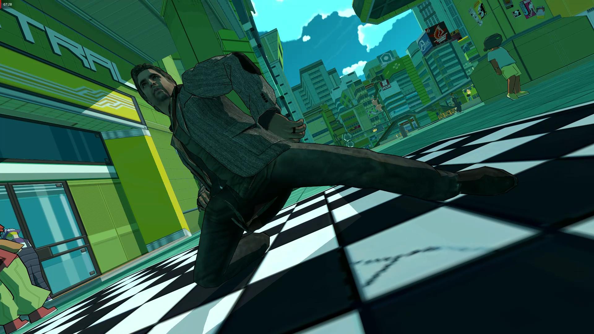 Alan Wake Bomb Rush Cyberfunk Mod by FoxTroft