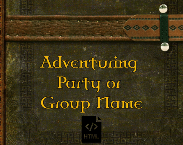 Quick Gen - Adventuring Party Name [HTML-Gen] by Ennead Games