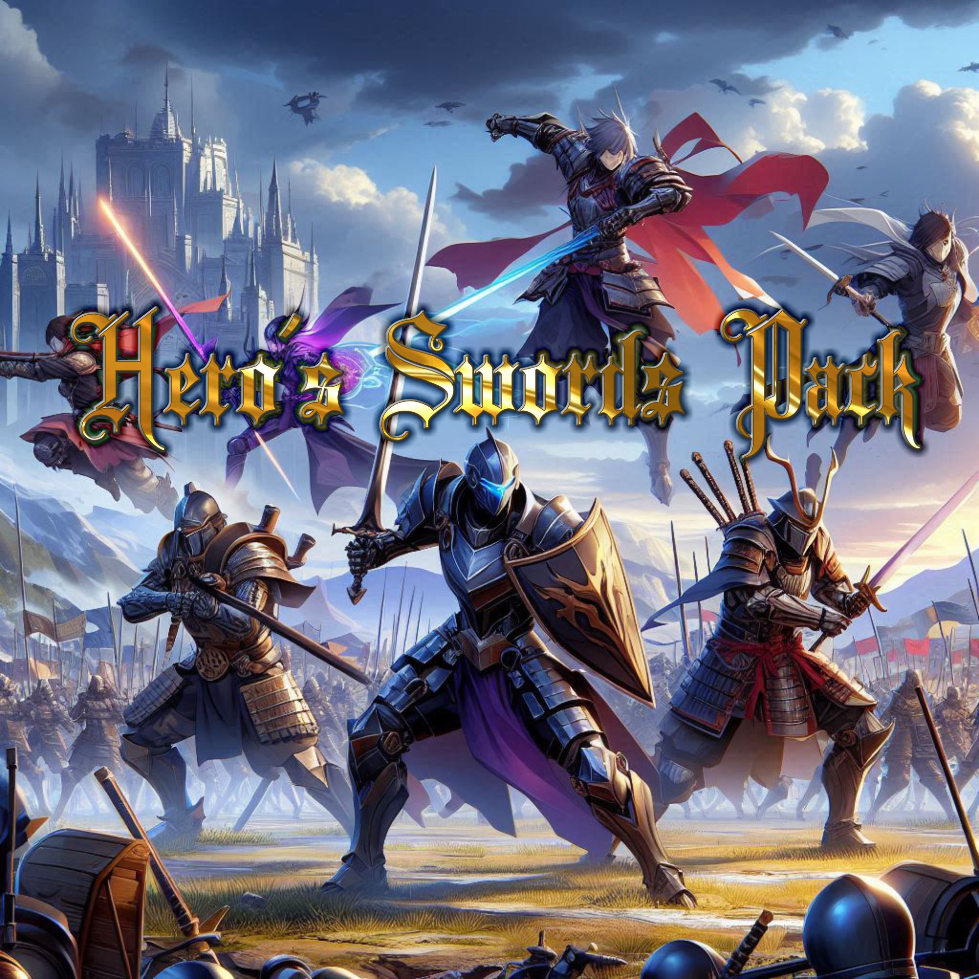 Hero's Swords Pack (UNITY) by XGS Studios