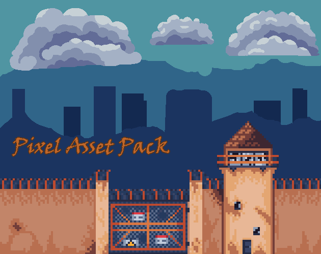Pixel Art Post Apocalyptic Asset by Marcuss_P