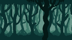 5 Parallax enchanted forest backgrounds - Pixel Art by UpXelArt