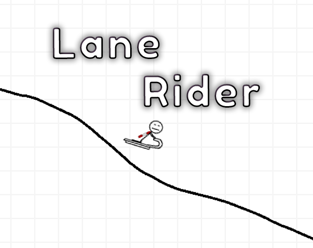 Lane Rider - 2D Side-Scrolling Sled Builder by Papa Brickolini