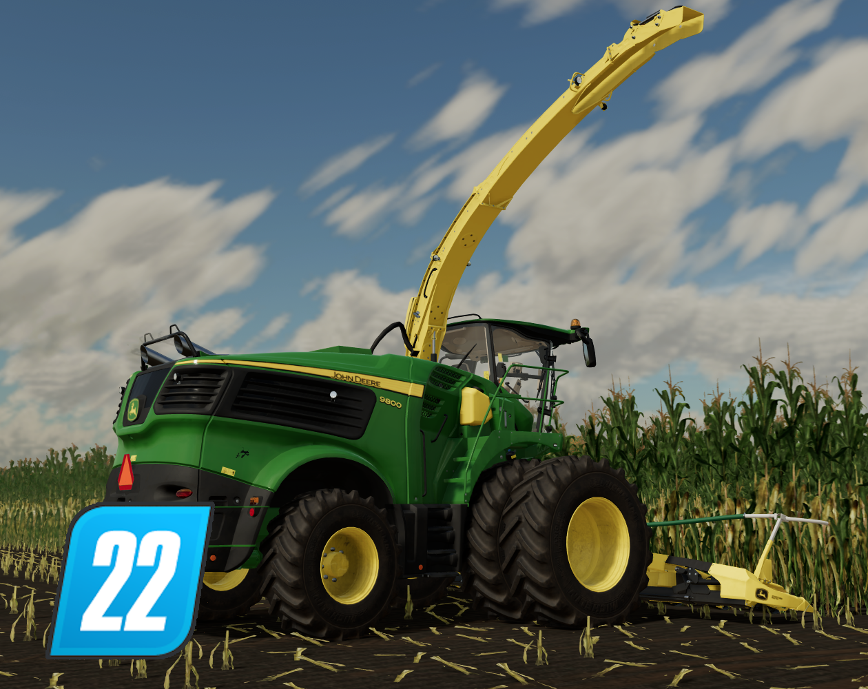 FS22 - John Deere 9000 Series Self-Propelled Forage Harvesters by ...