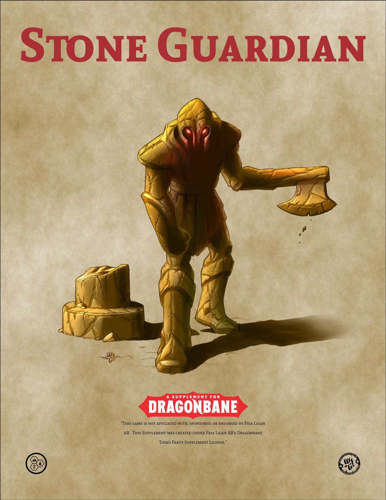 Stone Guardian - A Supplement for Dragonbane by Raznag
