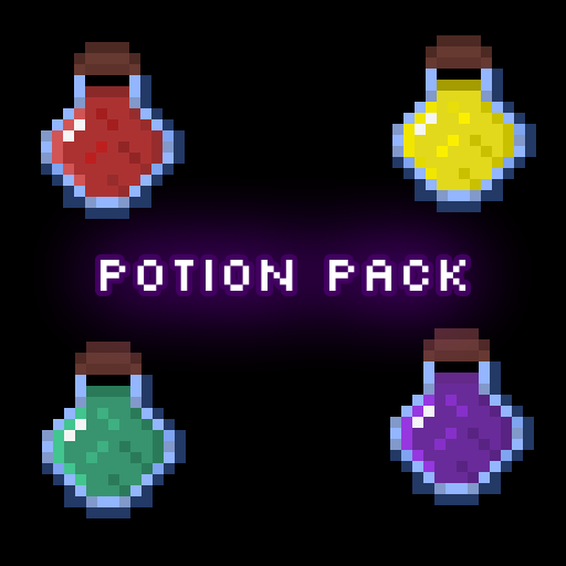 Multiple Potions 16x16 by DaRealKen