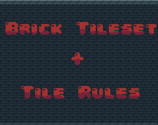 2D Brick Tileset with Rule Tile by Marcuss_P