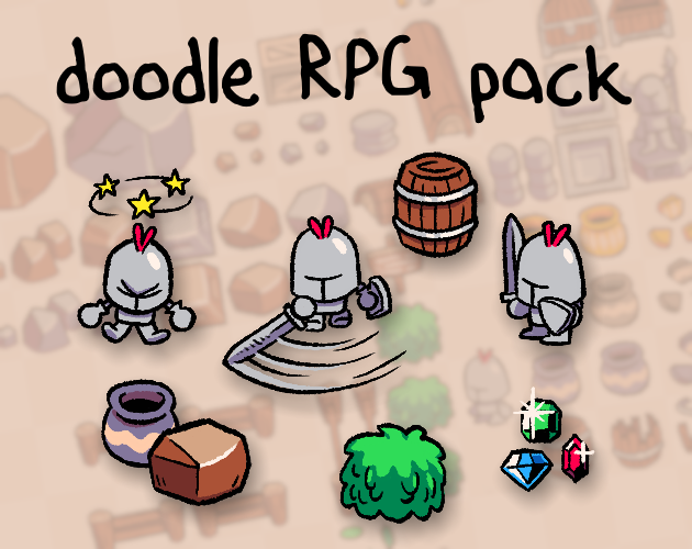 Doodle RPG - Asset Pack by Boogie