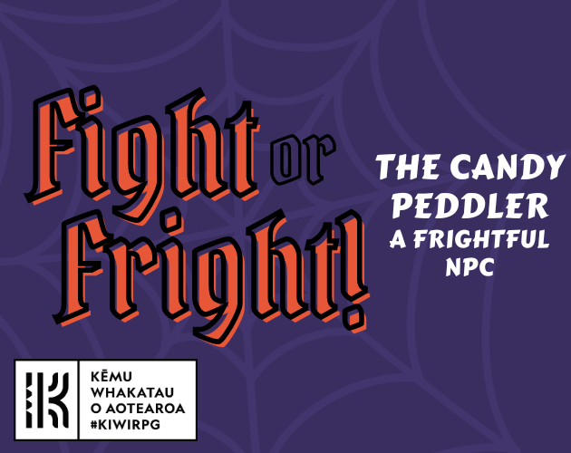 The Candy Peddler - A Frightful NPC! by MixUpPixels