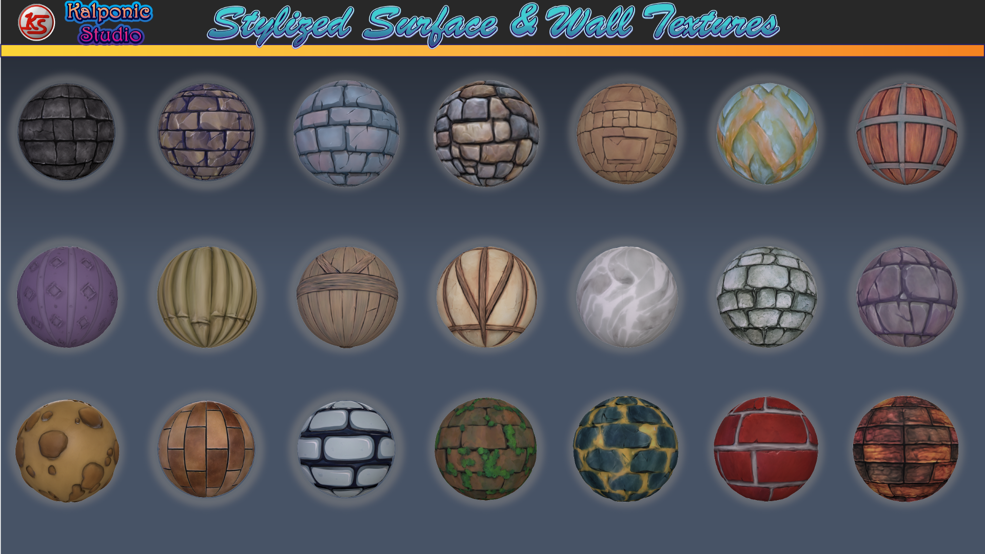 Last update for the pack with metal textures - Stylized Surfaces & Wall ...