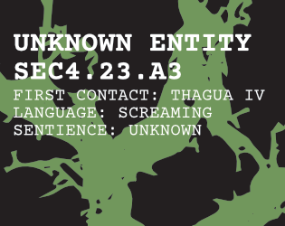 UNKNOWN ENTITY by Serial Prizes