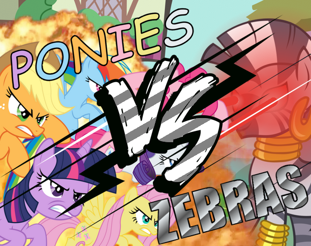 Ponies VS Zebras by ponkerds for June /mlp/ Game Jam - itch.io
