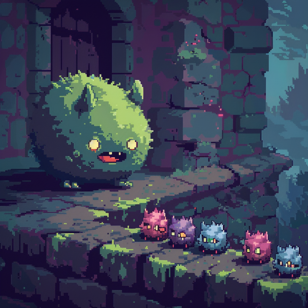 Bagmon : A Pixel Cthulhu Adventure by HSTSDev