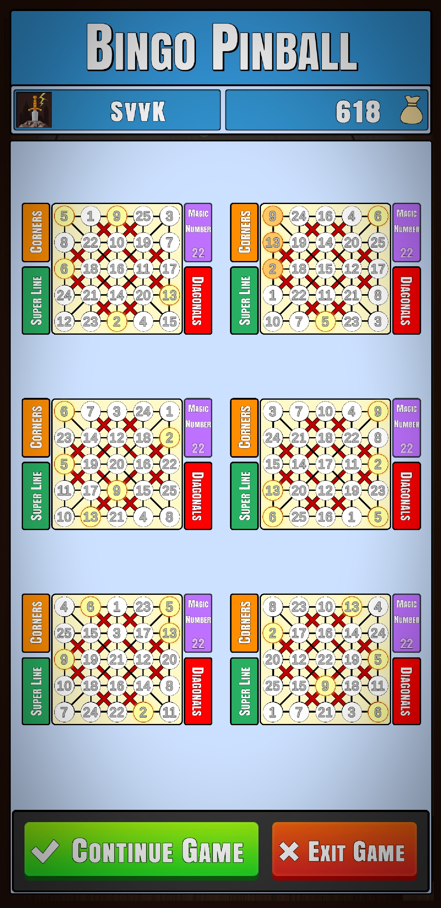 Bingo Pinball by SwK