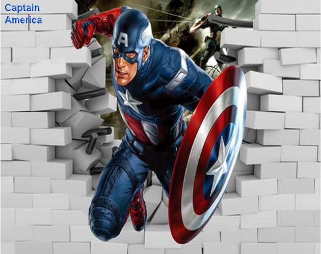 Captain America by Bardon