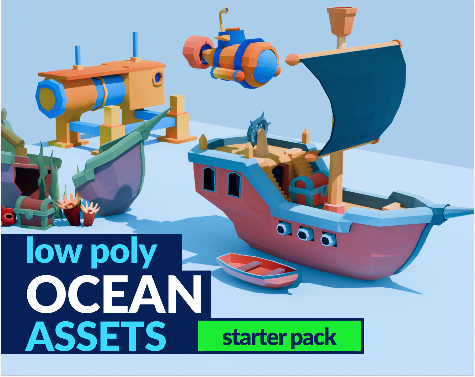 Ocean Assets - Starter Pack by Atomic Realm