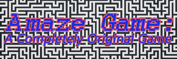 Amaze Game: A Completely Original Game by PrestopianDesigns