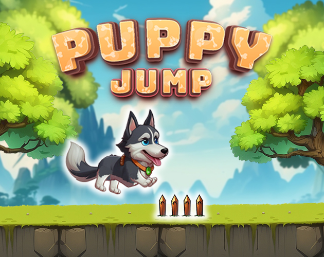 Puppy Jump by Gamelauncher.net