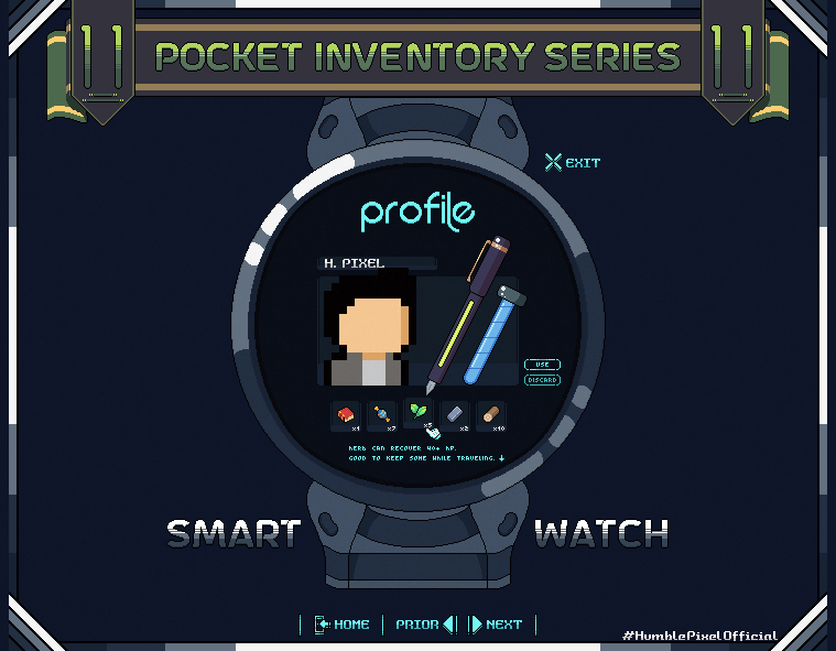 Pocket Inventory Series #11 : Smart Watch by Humble Pixel