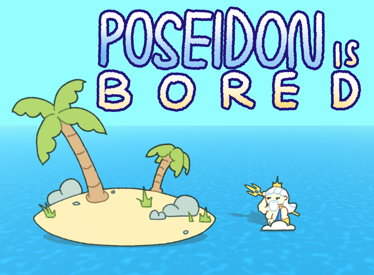Poseidon is bored by Bubble Shroom