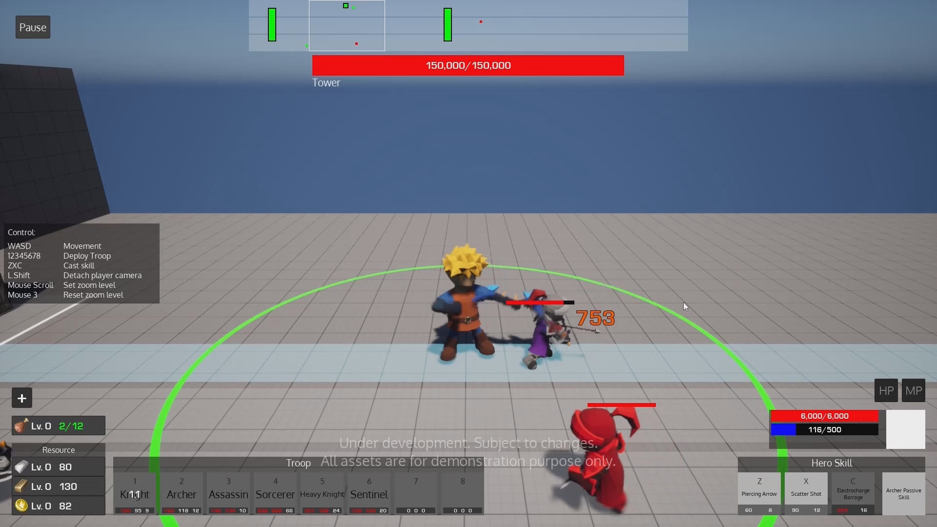 ProjectD3 - 2.5D Side Scroller RTS game by WFDY