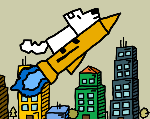 Flying Doge by malisipi