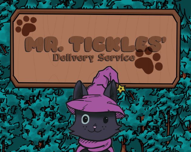 Mr. Tickles' Delivery Service by Nomido, little-crow-art