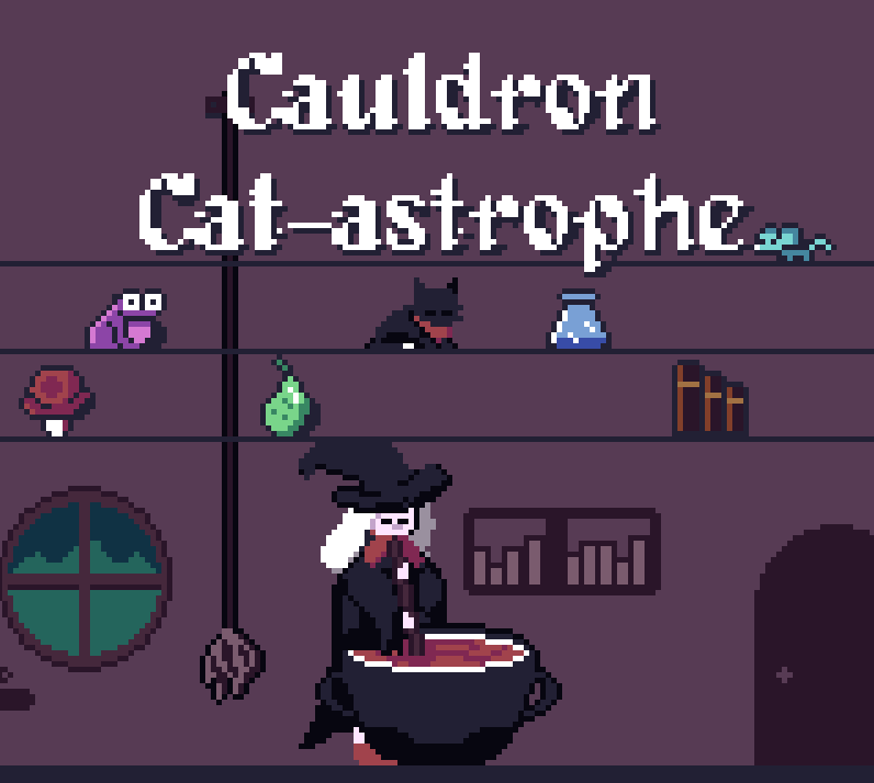 Cauldron Cat-astrophe by Finnn, Bazooh