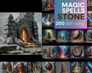 Magic Skills Stones by GoldenBoy78