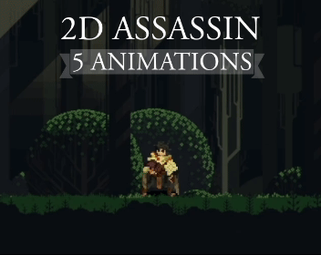 Assassin Character by pixelcatt