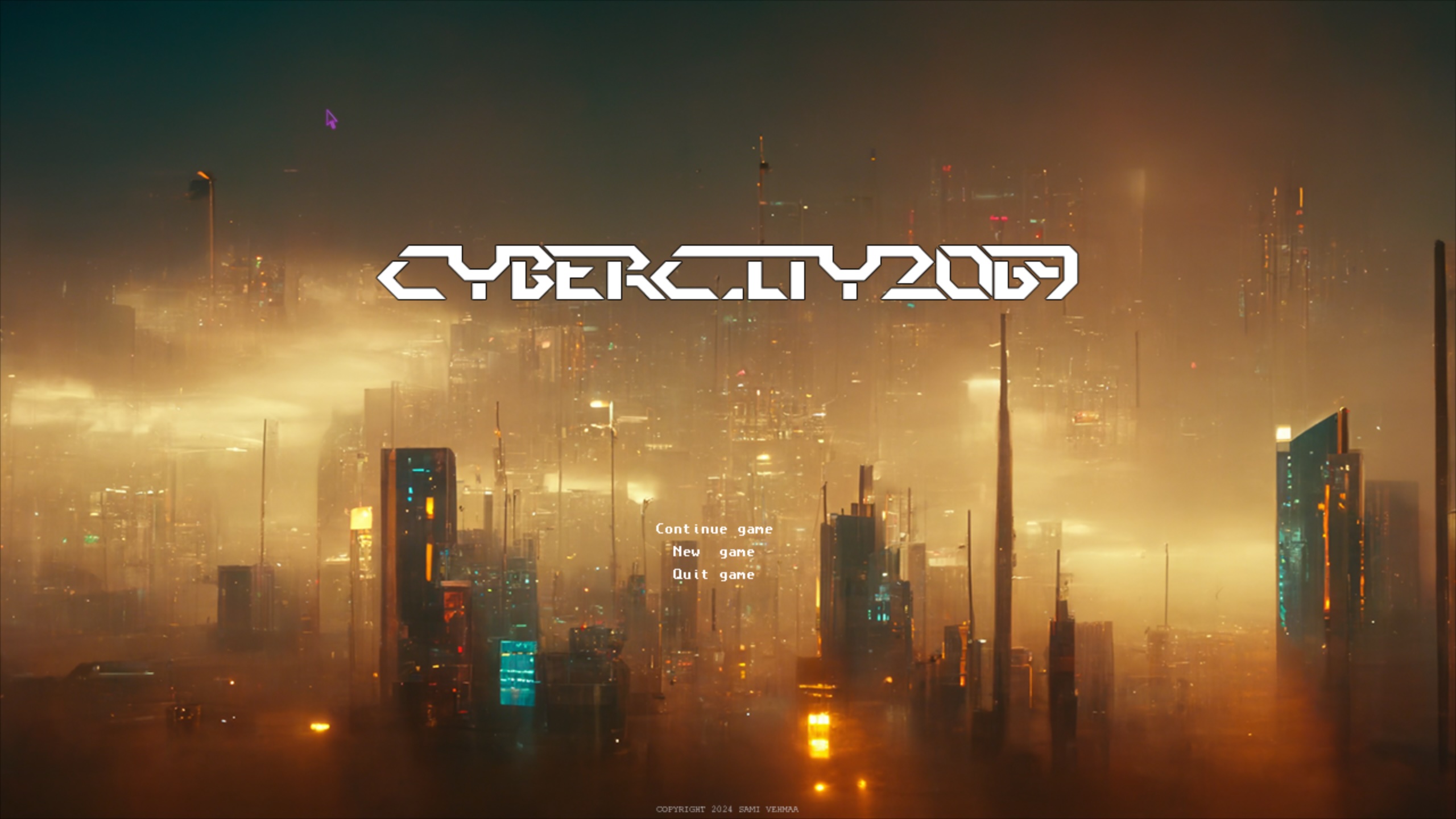 CyberCity2069 Template by 8080