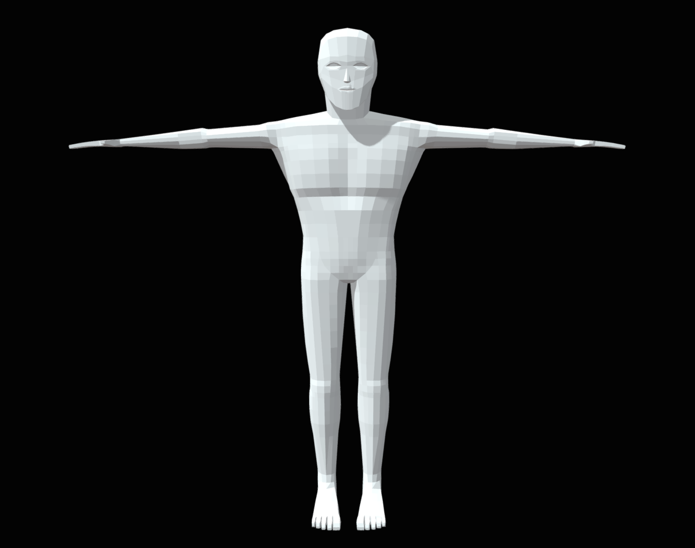 Simple Low-Poly Character by Demelius Fido