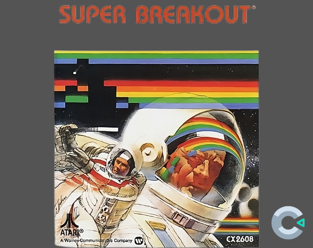 Atari 2600 Breakout - Construct 3 by DayStormCurious
