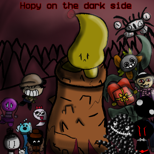 Hopy on the dark side - itch.io
