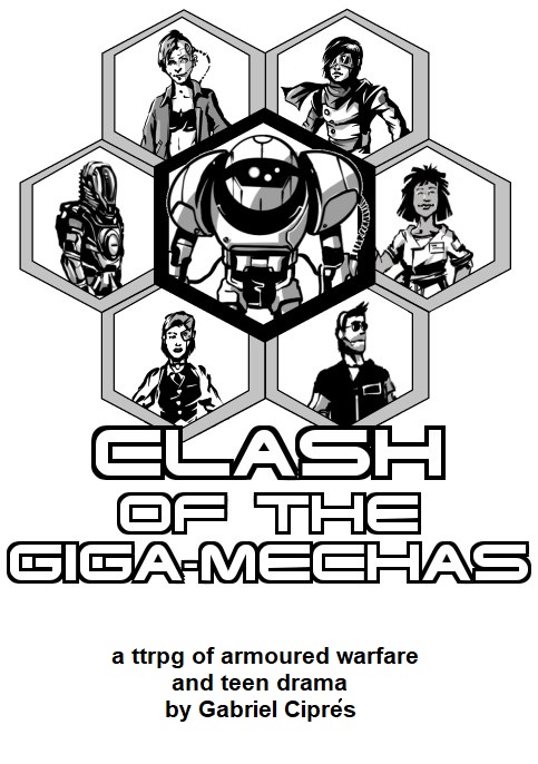 Clash of the Giga-Mechas by Warbriel