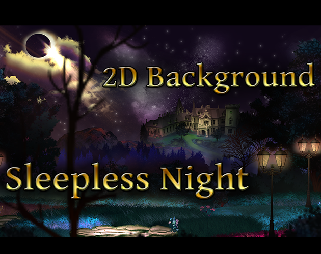 2D Sleepless Night by Jaqmarti