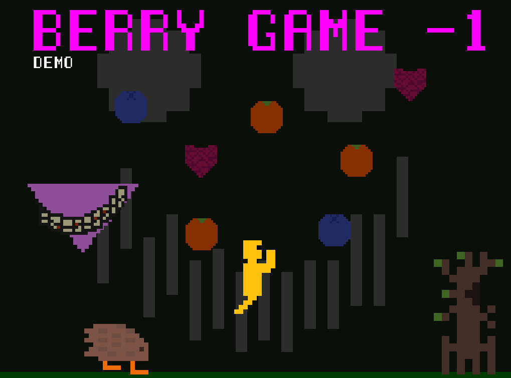 Options + level select update! - Berry Game -1 (Demo) by KometIsHere