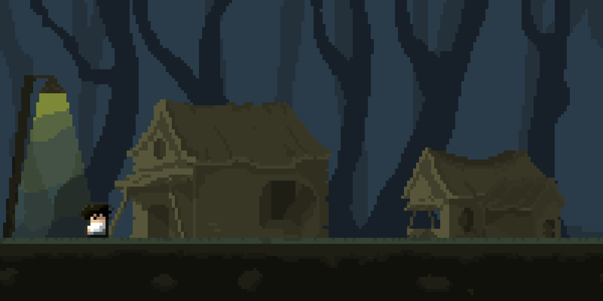 Horror Pixel Art Assets by lenidev