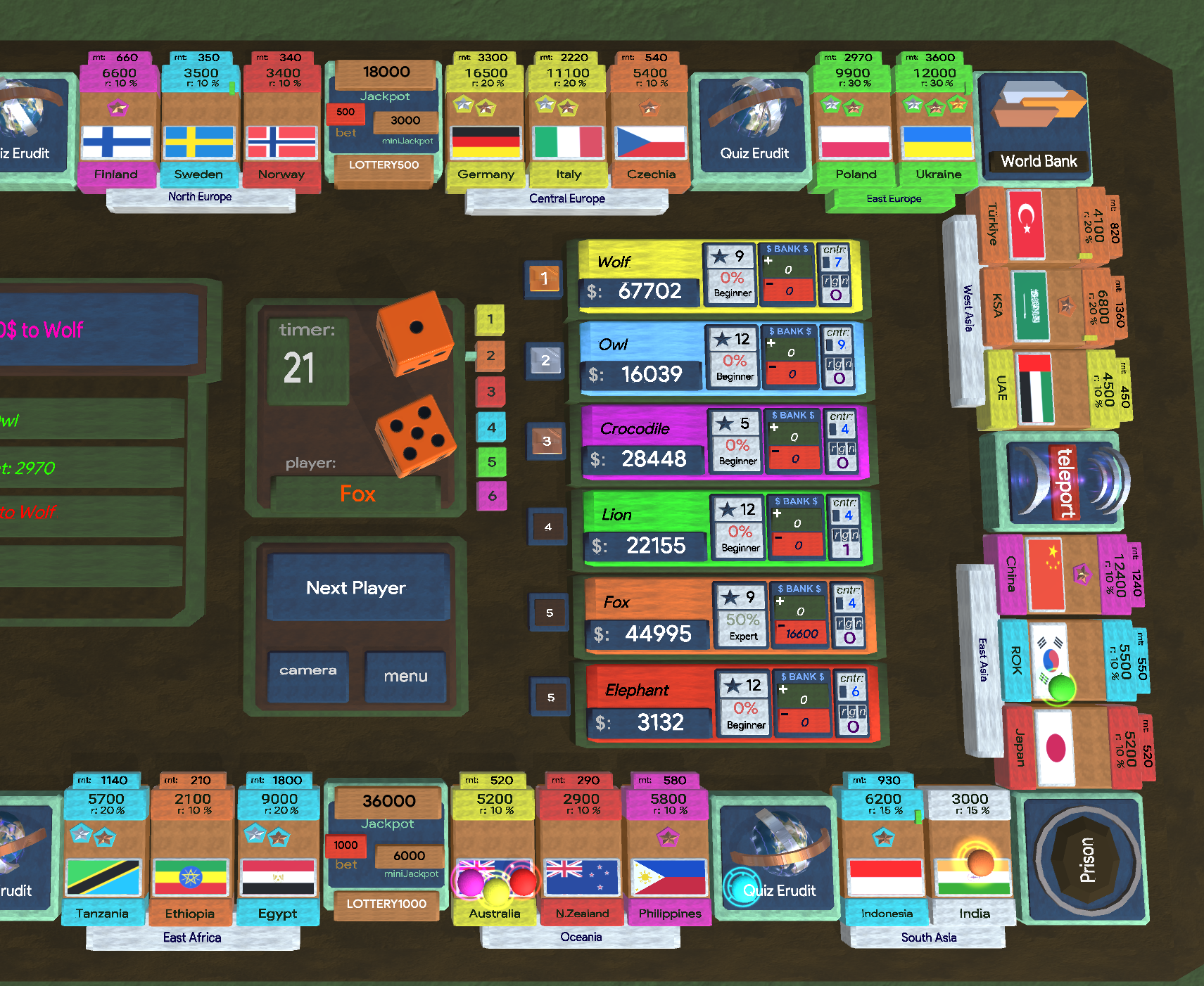 World Monopoly Erudit by AlexandrSaturn