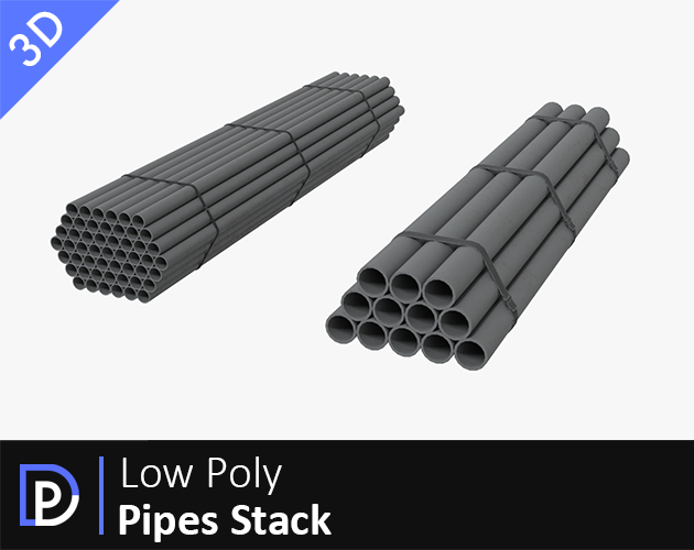 Pipes Stack by PolyPlix